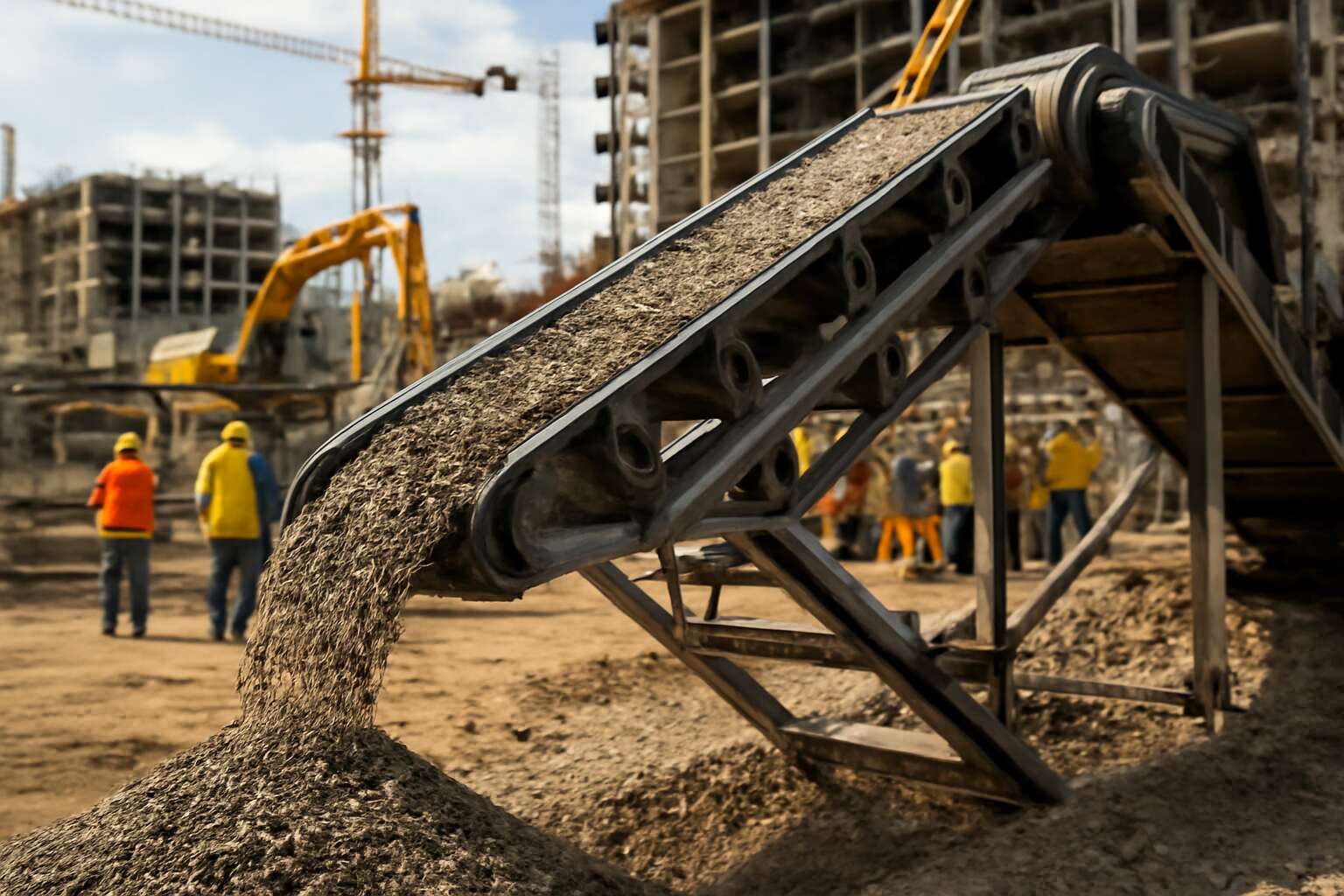 Boost Construction Efficiency with the Latest Durable Conveyor Belt for ...